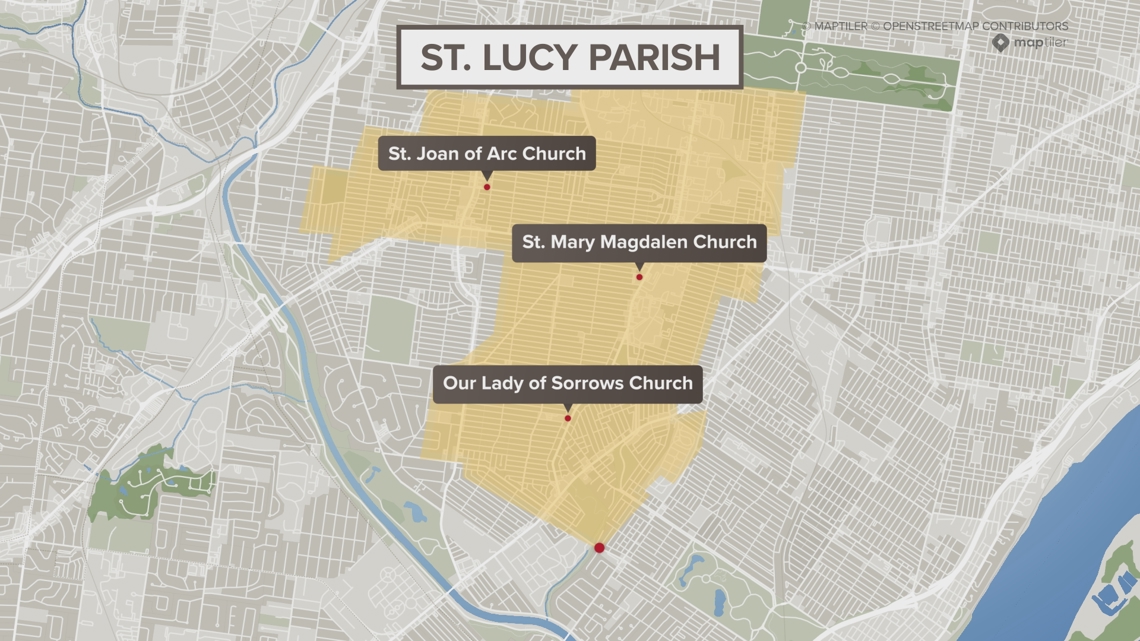 3 south St. Louis Catholic parishes merge as one, becoming St. Lucy ...