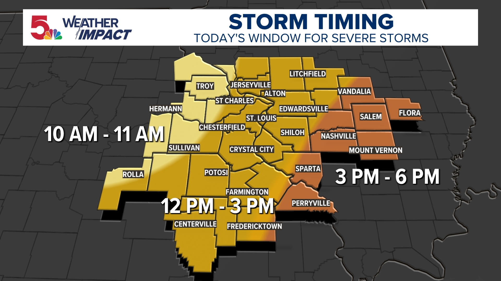 Live Weather coverage: Severe weather threatens St. Louis | ksdk.com