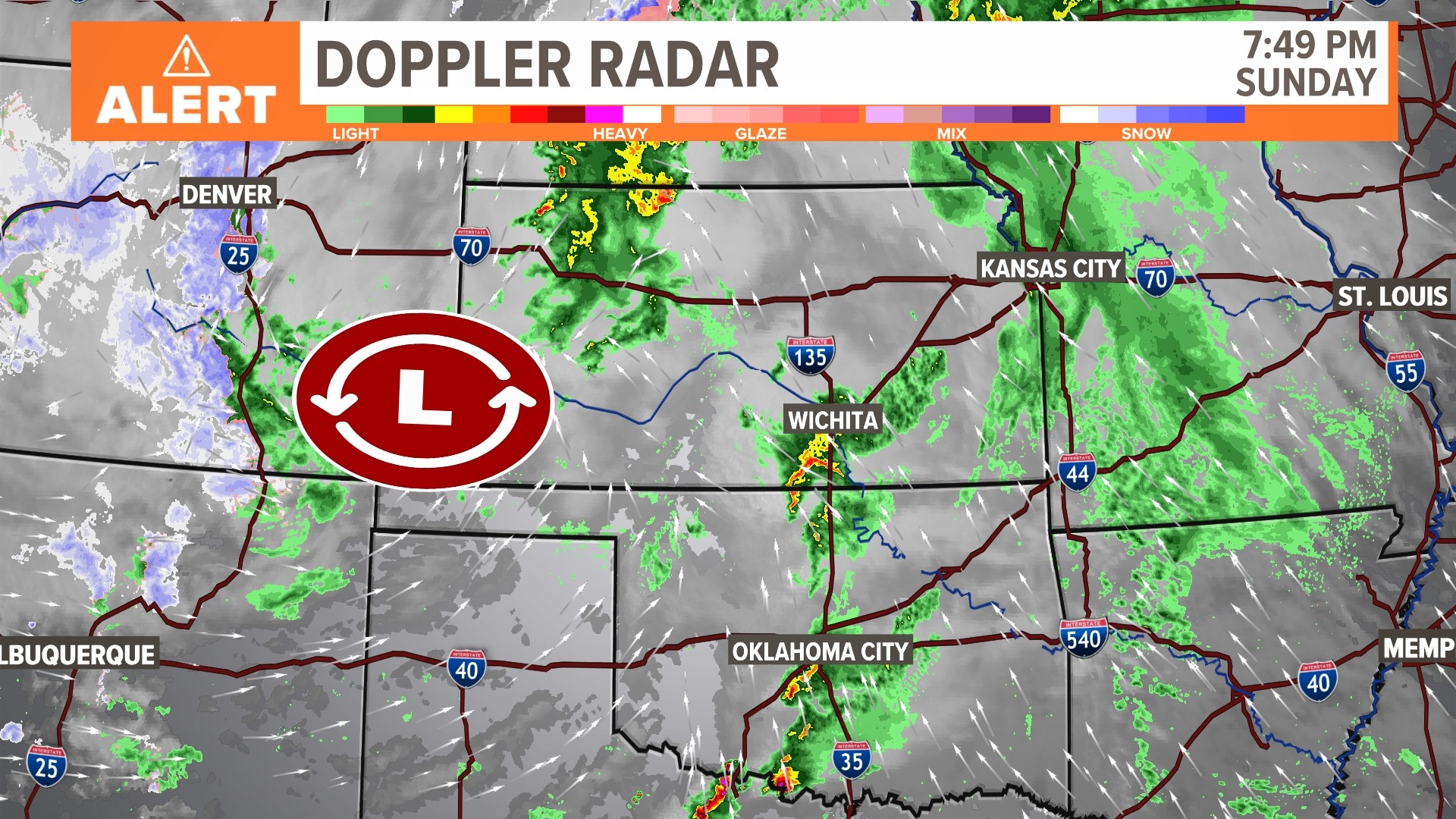 Windy and rainy start to the week around St. Louis | ksdk.com