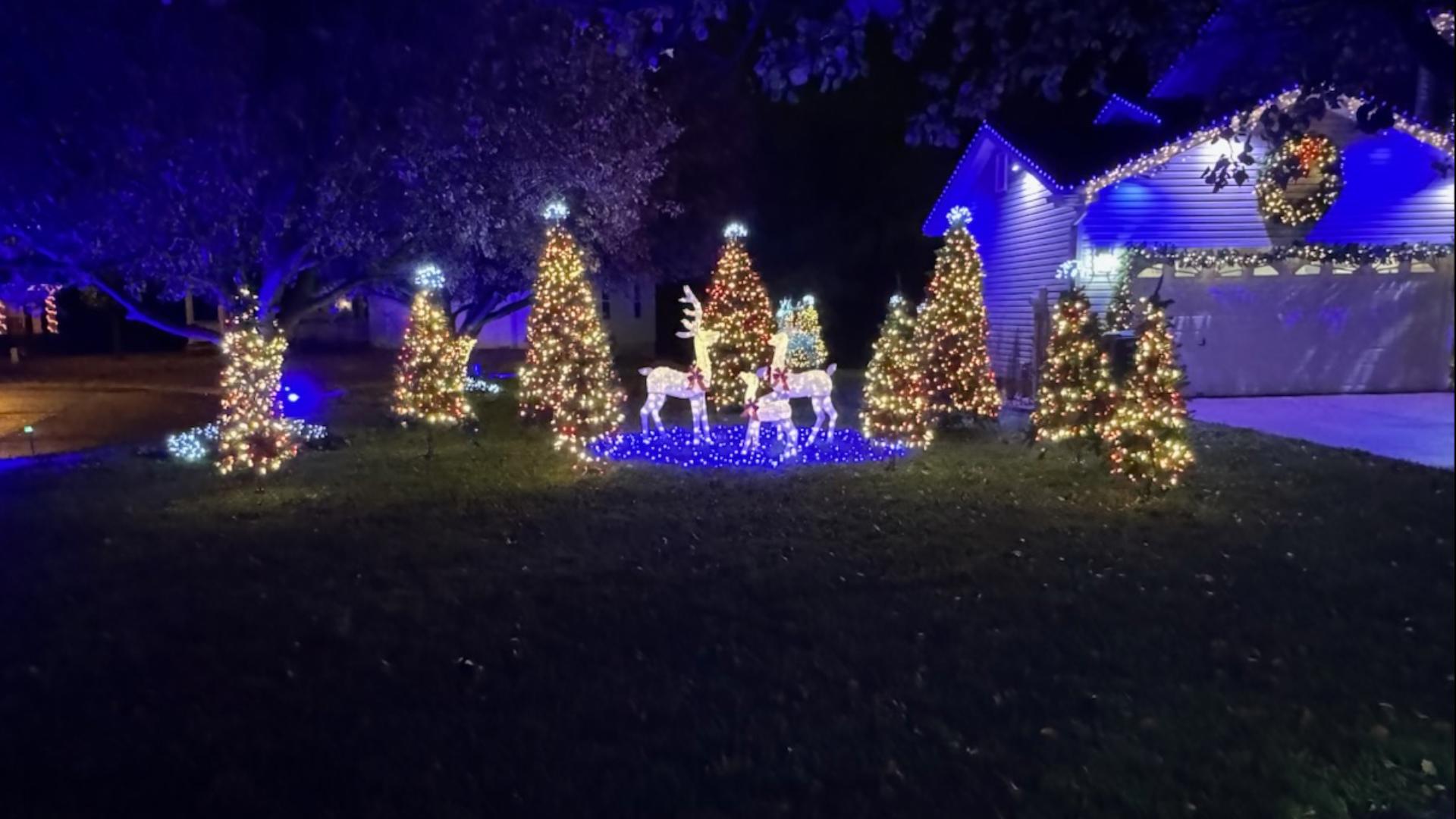 Meet the Fenton teen behind a new light installation business | ksdk.com