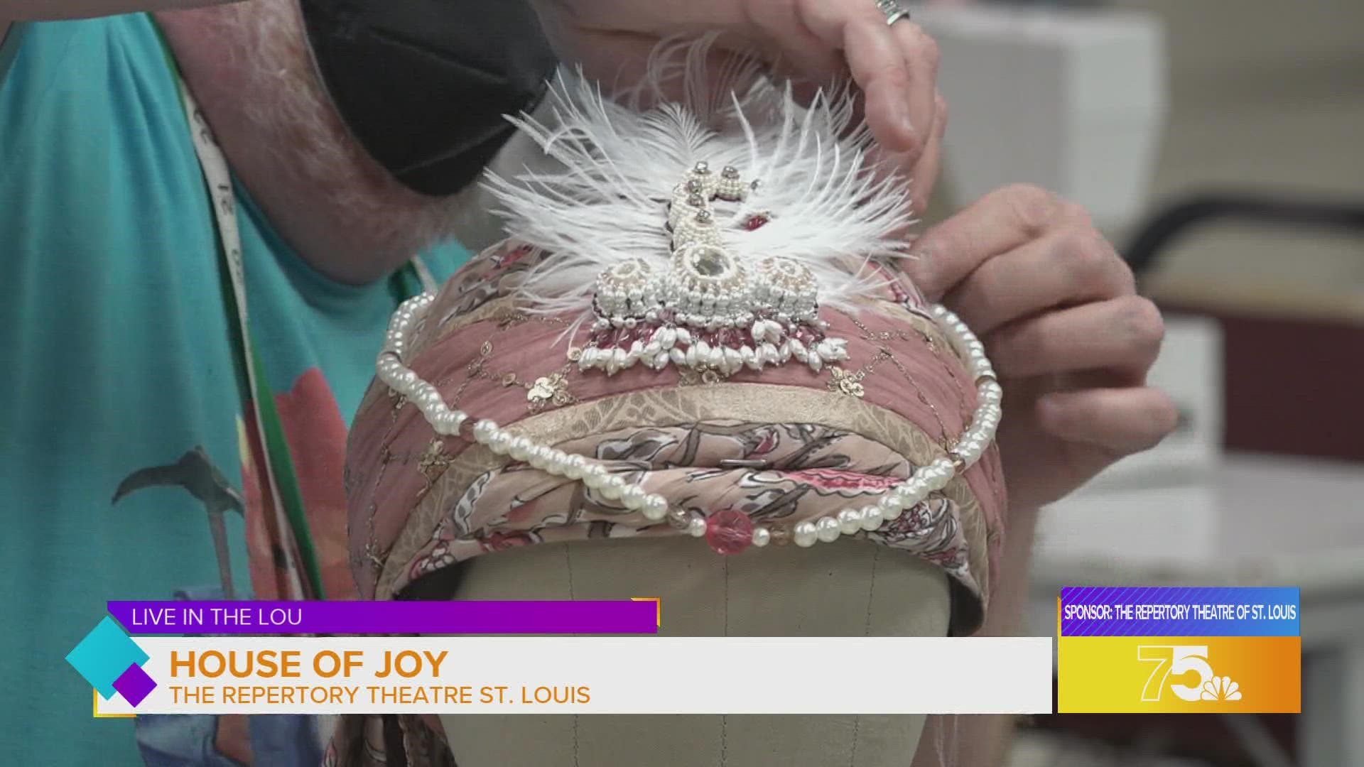 Live in the Lou: Behind-the-scenes of 'House of Joy' at the Repertory ...