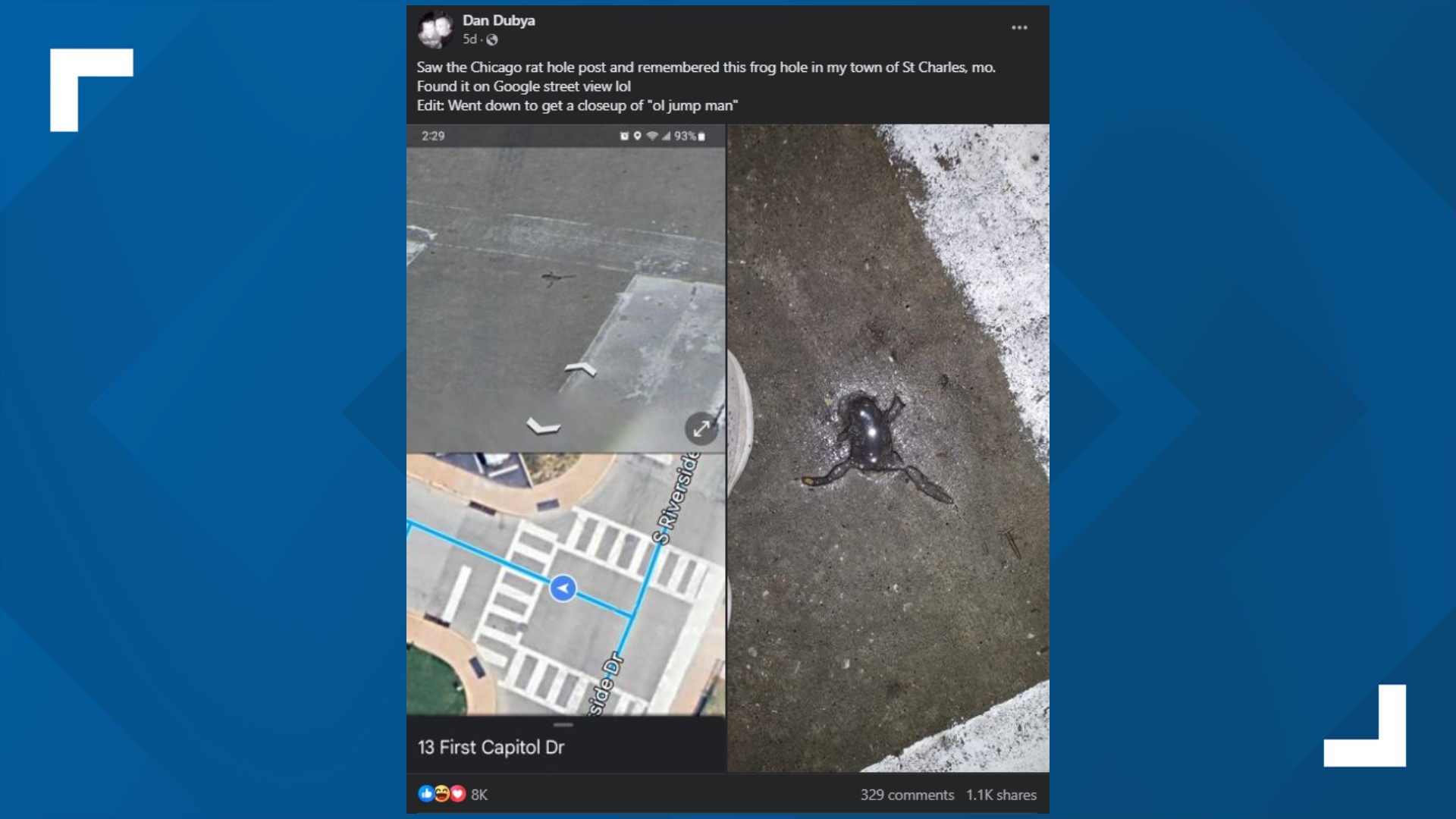 St. Charles frog hole Missouri's answer to Chicago rat hole | ksdk.com