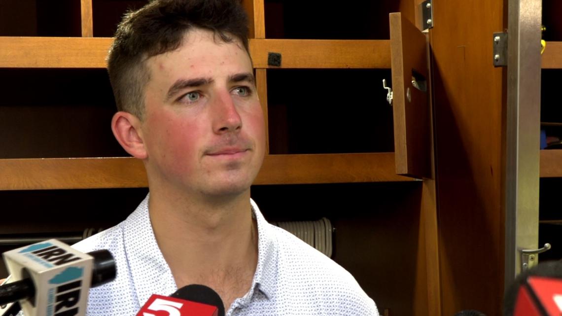Raw video: Cardinals' Michael McGreevy on winning his MLB debut | ksdk.com
