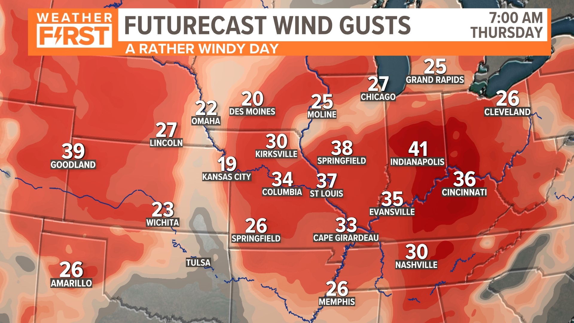 Weather Alert: Wet, windy in St. Louis Thursday | ksdk.com