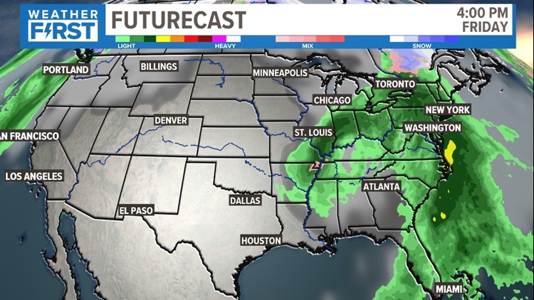 St. Louis forecast for Thanksgiving: Possible rain | ksdk.com
