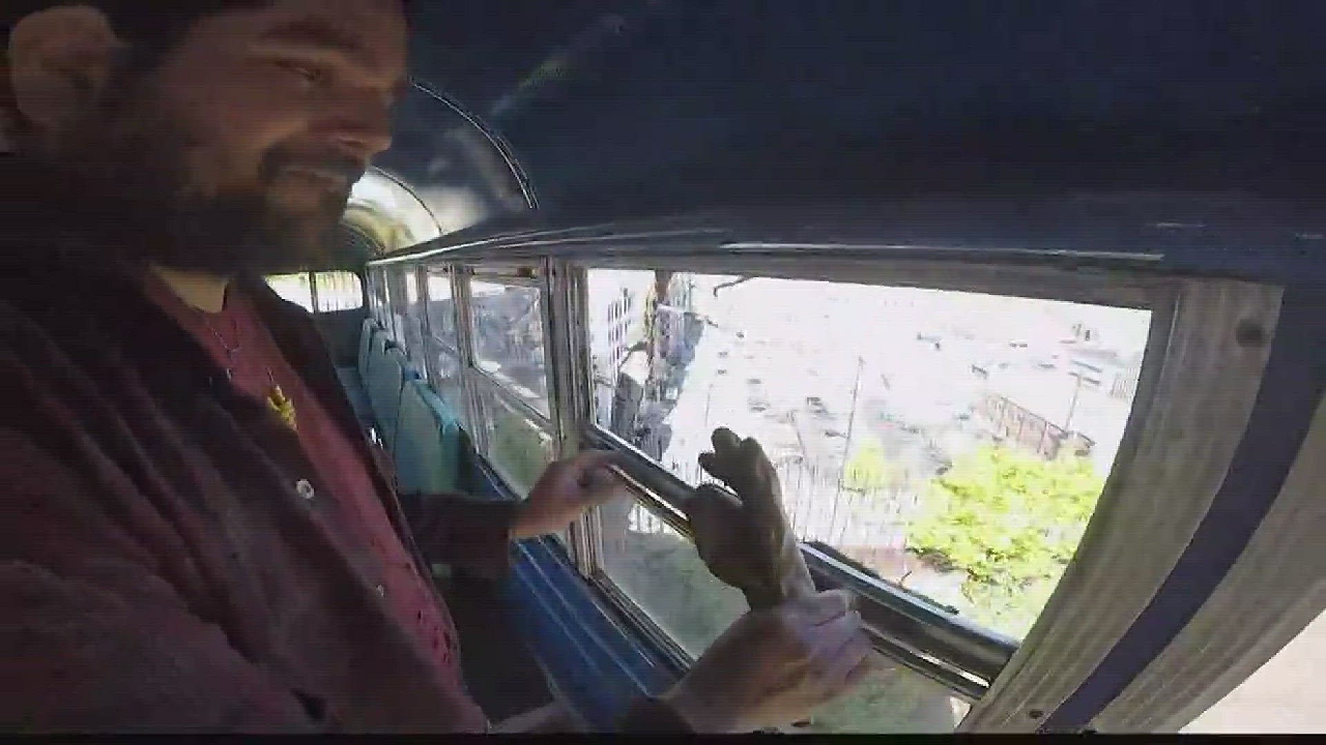 The story behind the school bus that sits atop City Museum | ksdk.com