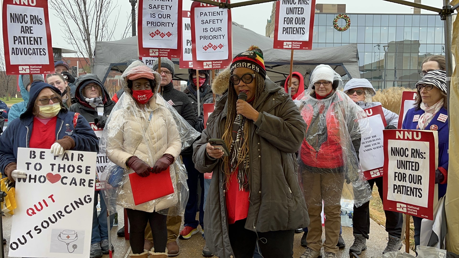 Nurses walked off the job for second strike this year | ksdk.com