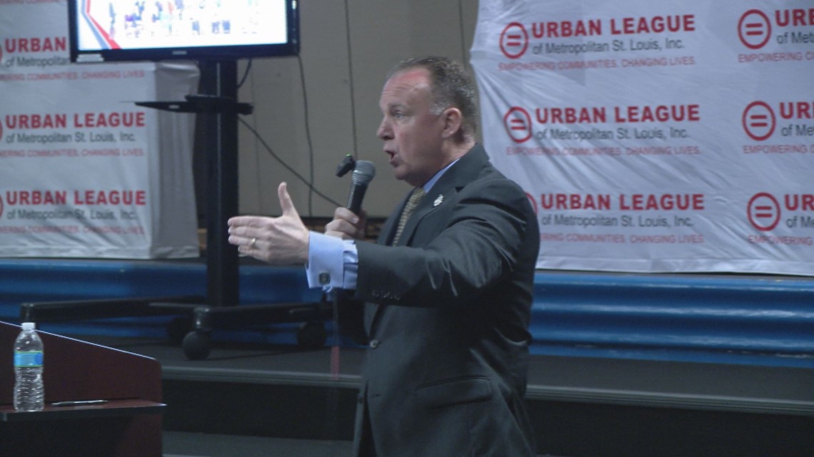 St. Louis police chief meets Urban League, area pastors on needs | ksdk.com