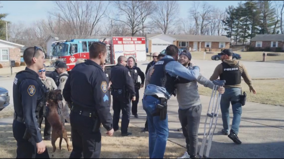 St. Louis police officer Nathan Spiess released from hospital | ksdk.com