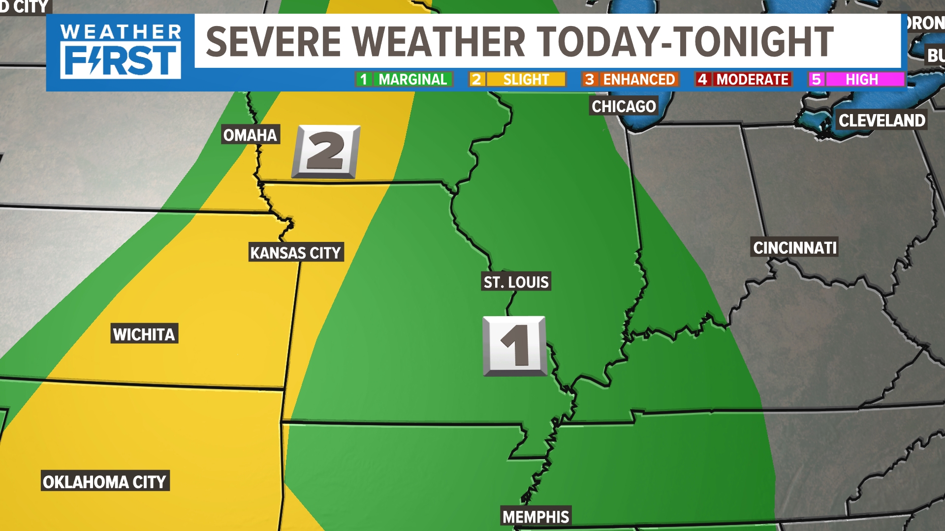 St. Louis weather: Storm chances Monday through Wednesday | ksdk.com