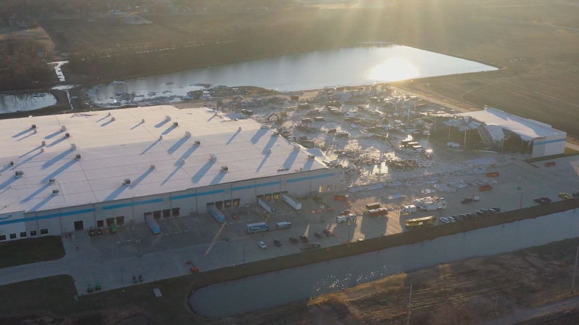 Gov. JB Pritzker, OSHA investigate Amazon warehouse collapse | ksdk.com