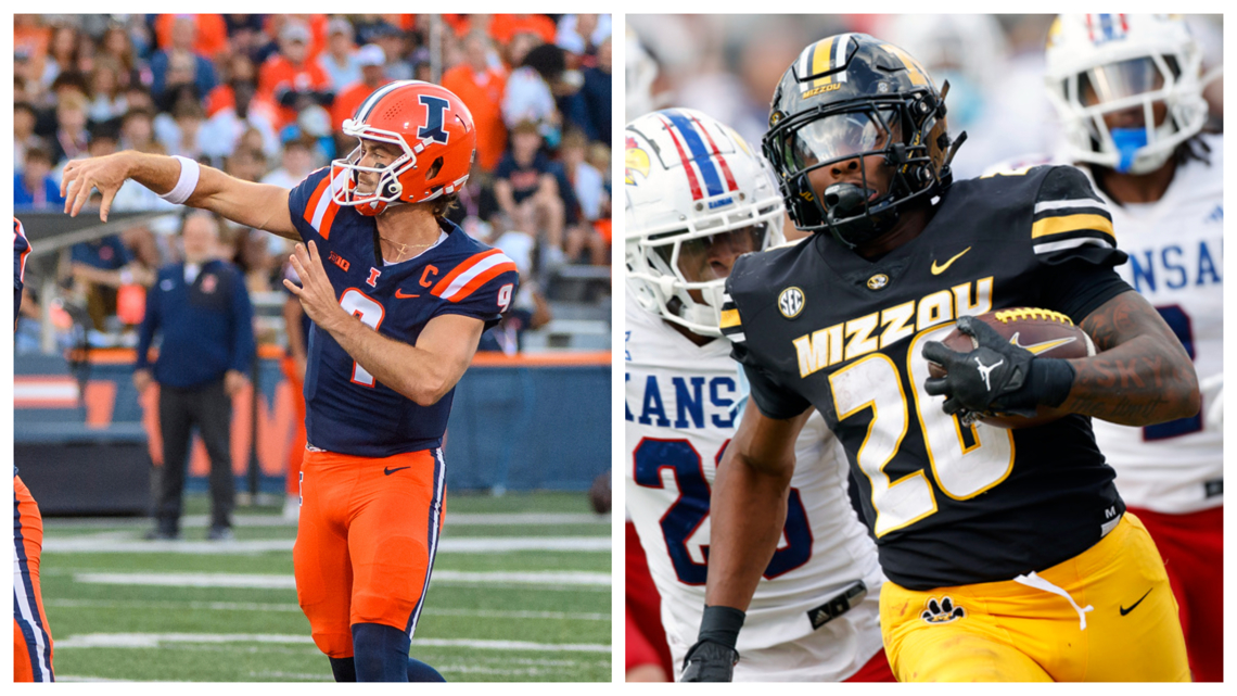 Illinois, Mizzou make AP Top 25 after 2-0 starts | ksdk.com