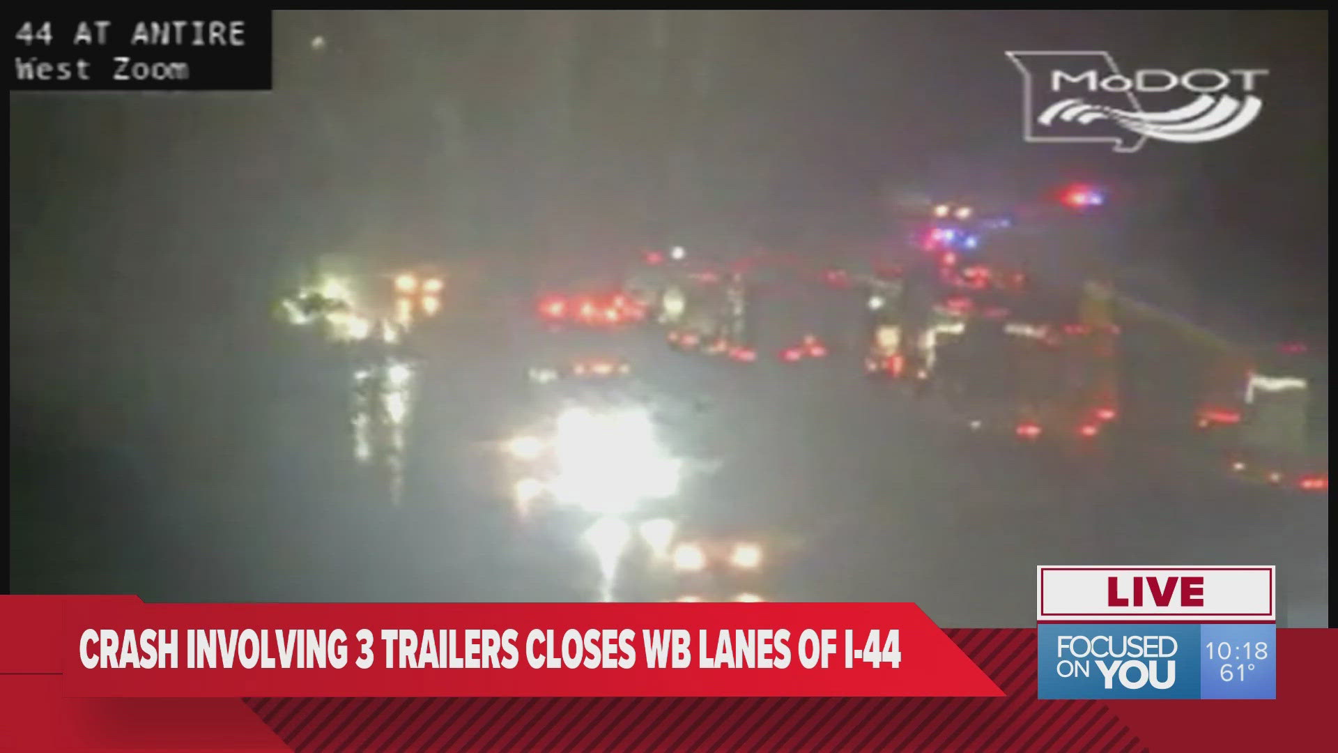 Tractor trailers traveling too fast in rain results in crash Saturday ...