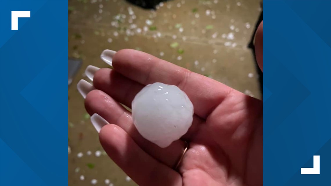 Hail storm damages Wentzville homes, cars | ksdk.com