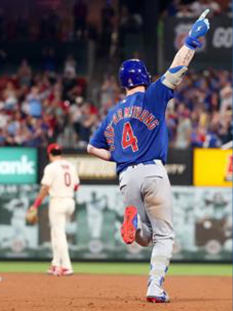 Crow-Armstrong homers and has 4 hits in the Cubs' 6-1 win over the ...