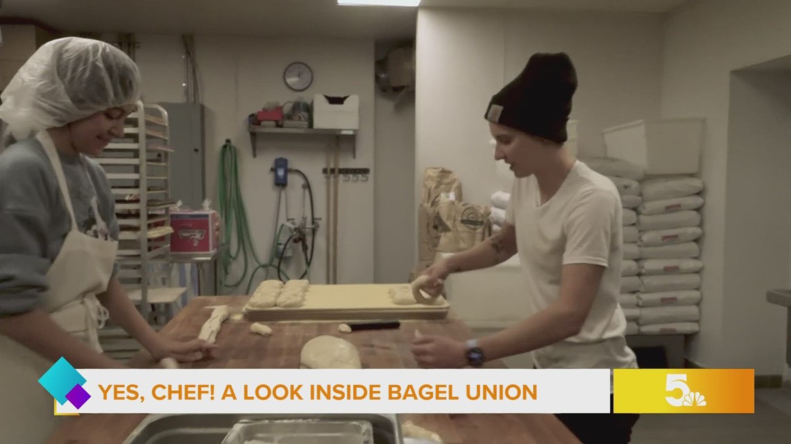 Go inside Bagel Union | ksdk.com