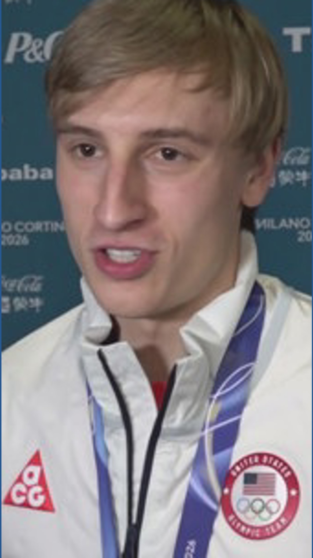 Stolz comes up golden in 1000m speed skating | ksdk.com
