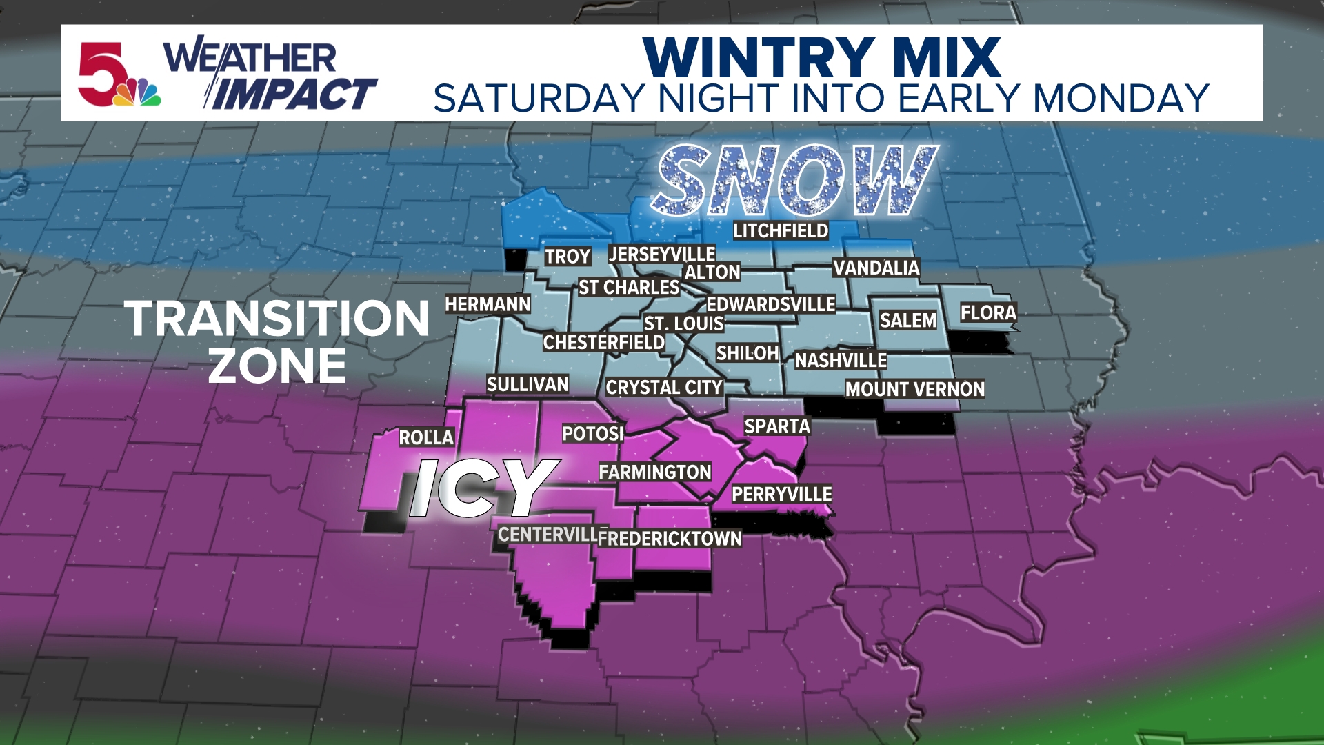 St. Louis winter storm snow forecast, timeline | ksdk.com