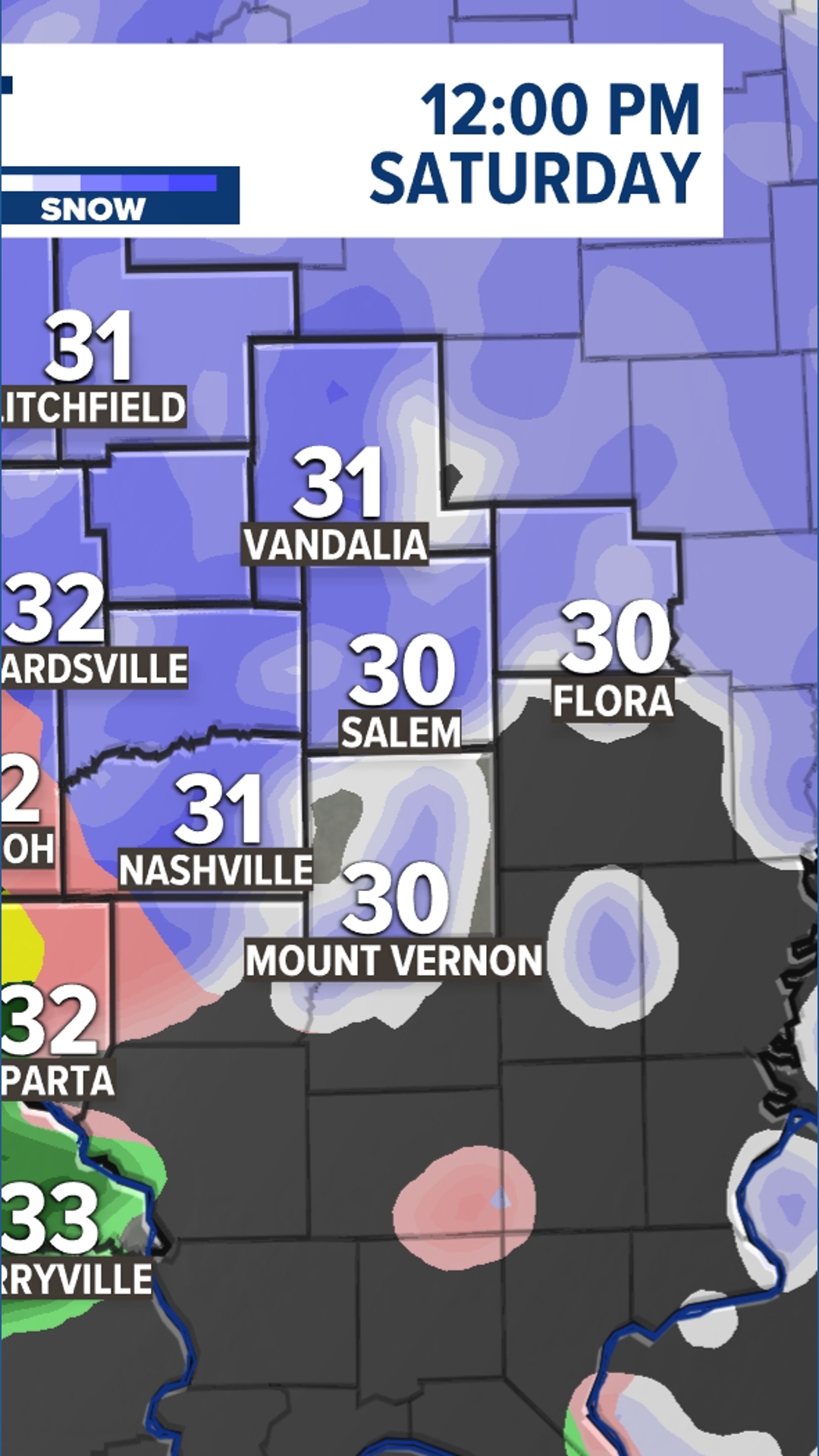 Latest: Snow begins pelting St. Louis roadways, interstates | ksdk.com