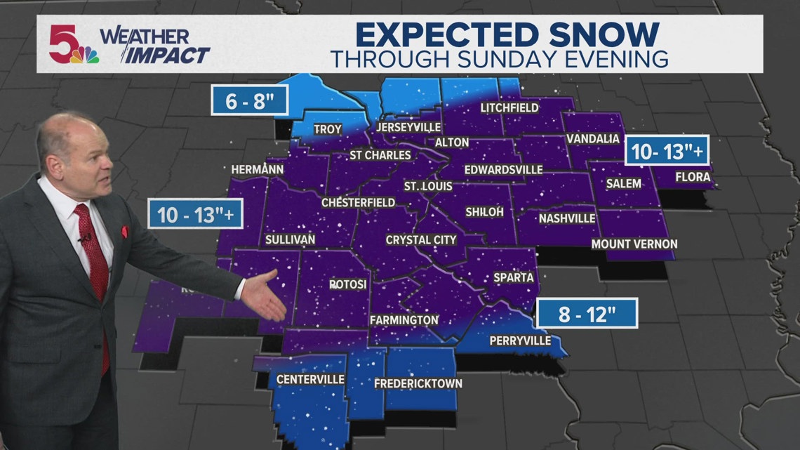 St. Louis braces for weekend winter storm | ksdk.com