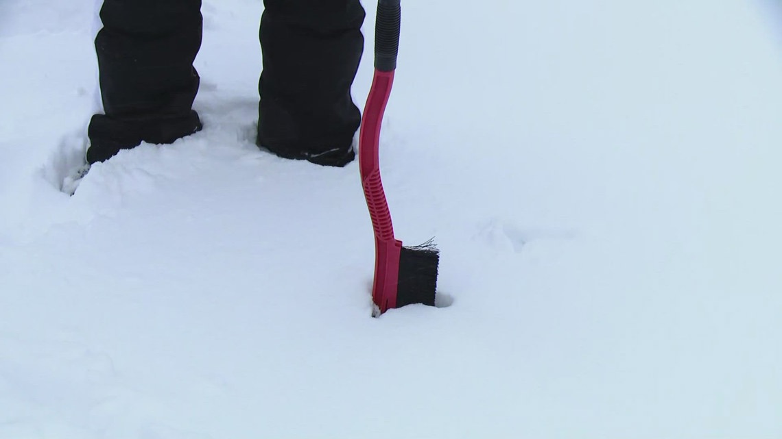 Here's how much snow the metro St. Louis area has gotten so far | ksdk.com