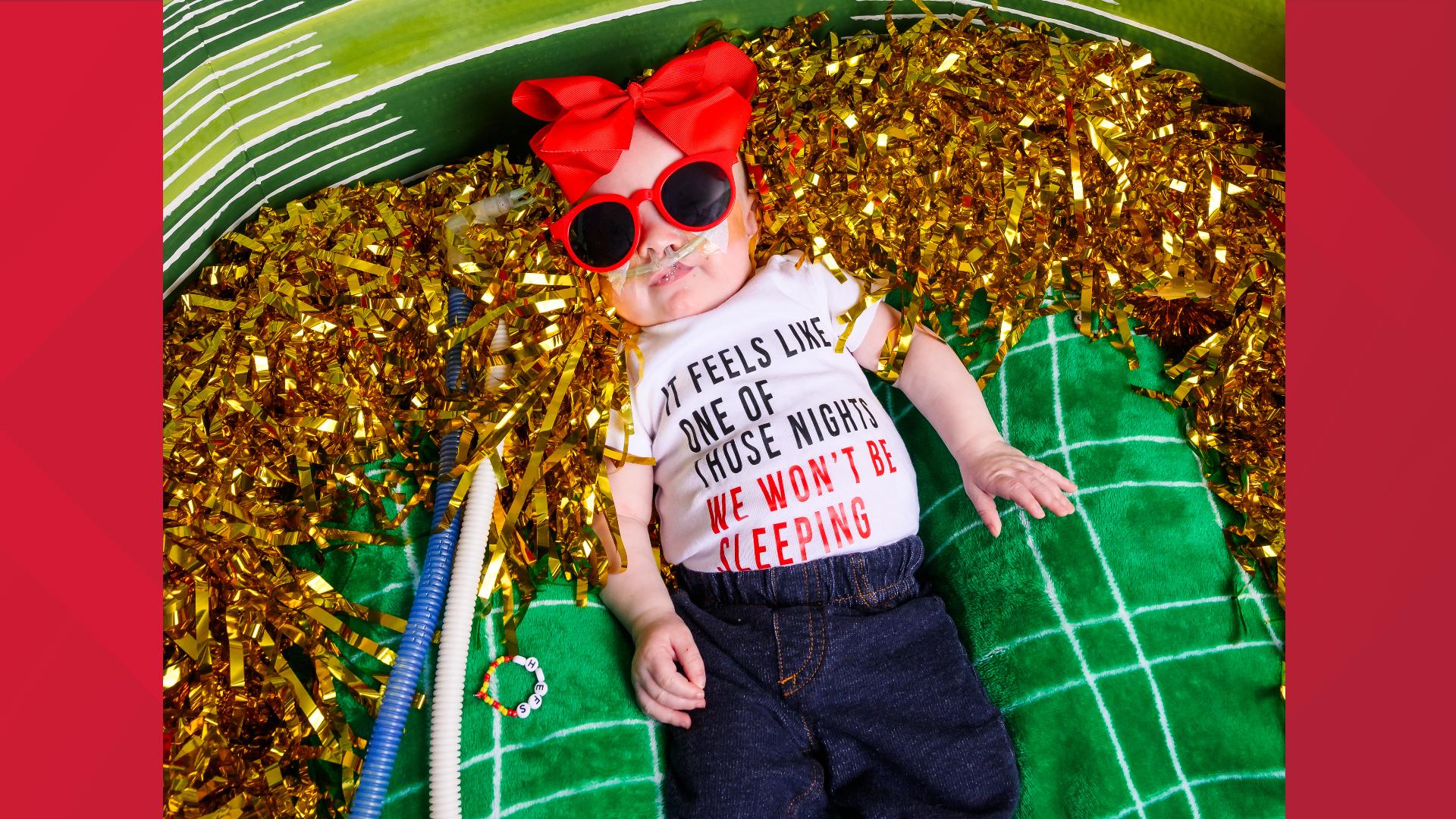 NICU babies dress up for Chiefs Super Bowl | ksdk.com