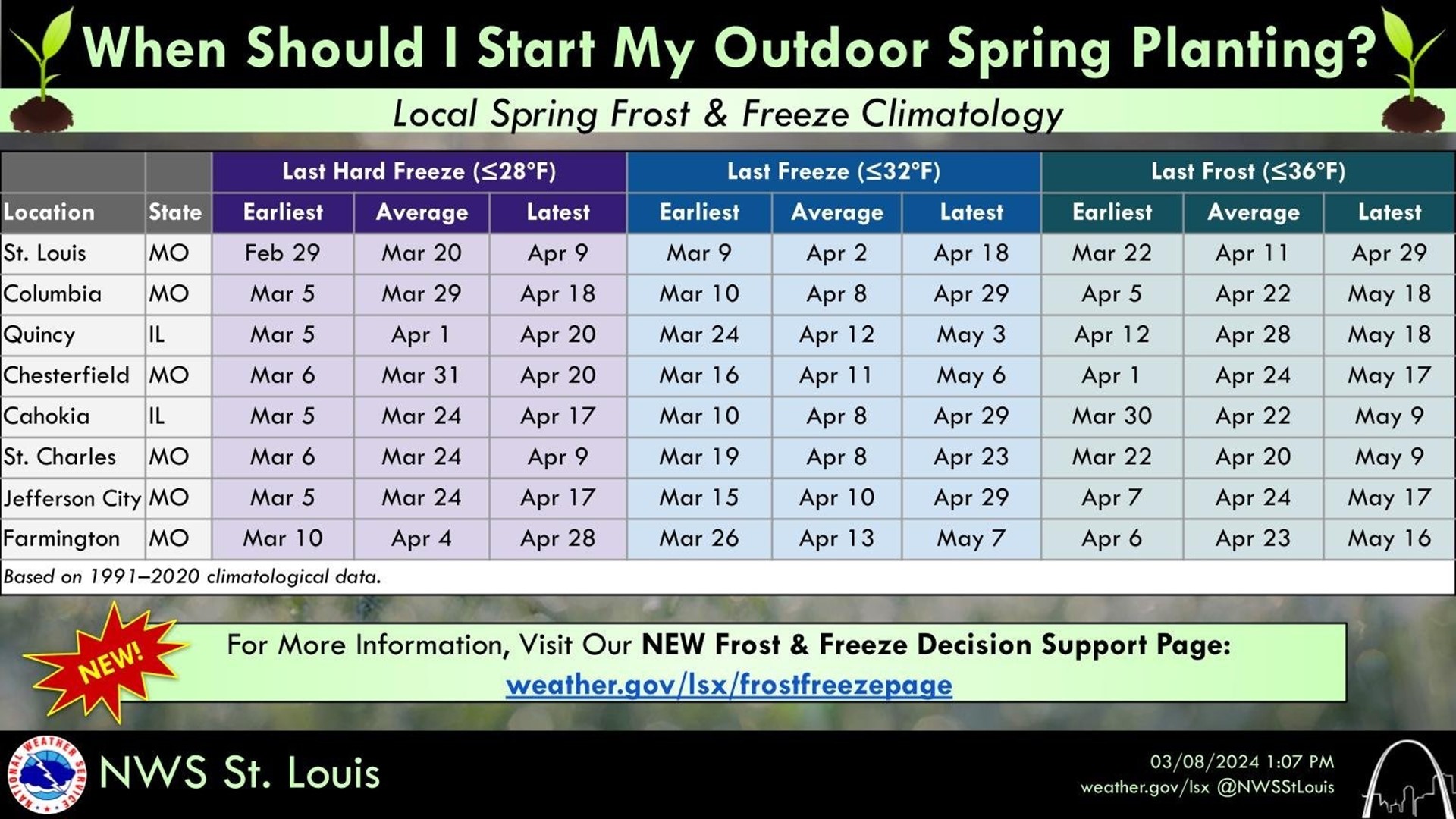 St. Louis spring garden forecast: what to plant now | ksdk.com