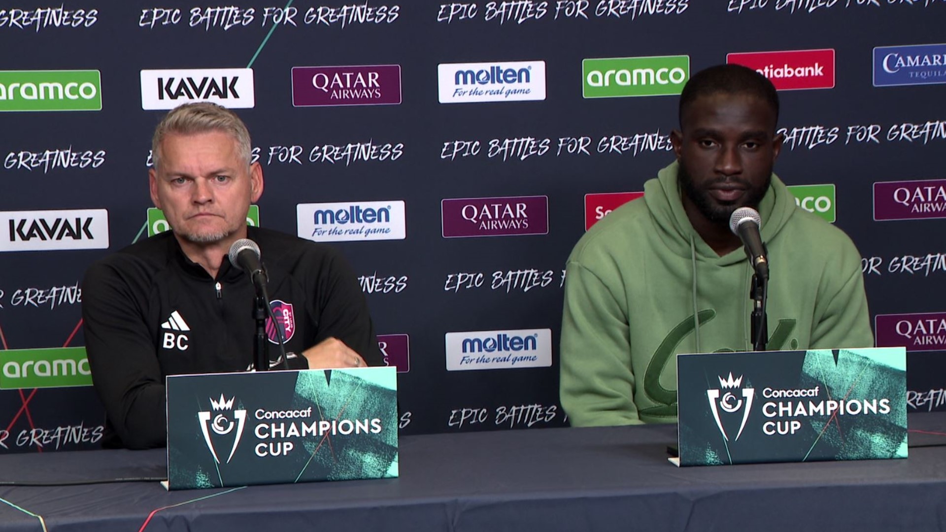 St. Louis CITY SC's Bradley Carnell, Samuel Adeniran on Concacaf ...