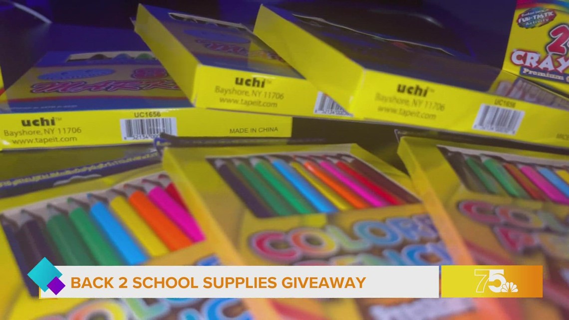 Back 2 School Supply Giveaway | ksdk.com