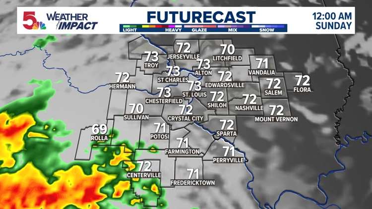 Severe weather threat returns to St. Louis on Saturday night | Weather ...