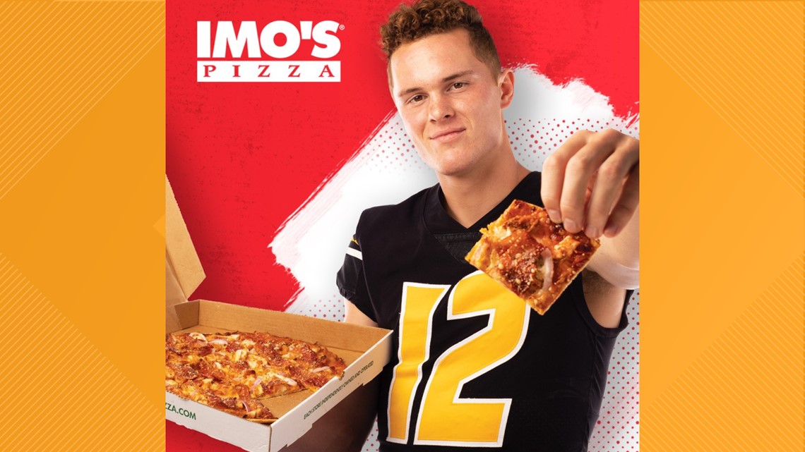 Imo's Pizza, Brady Cook sign NIL sponsorship | ksdk.com