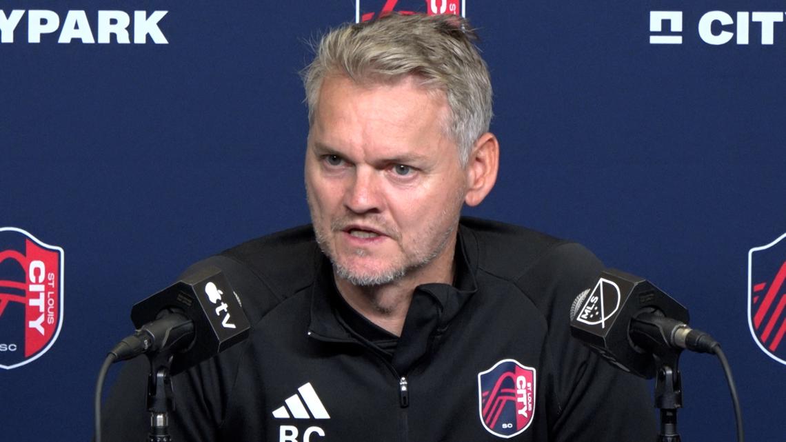 Raw: St. Louis CITY SC head coach Bradley Carnell gives update on team ...