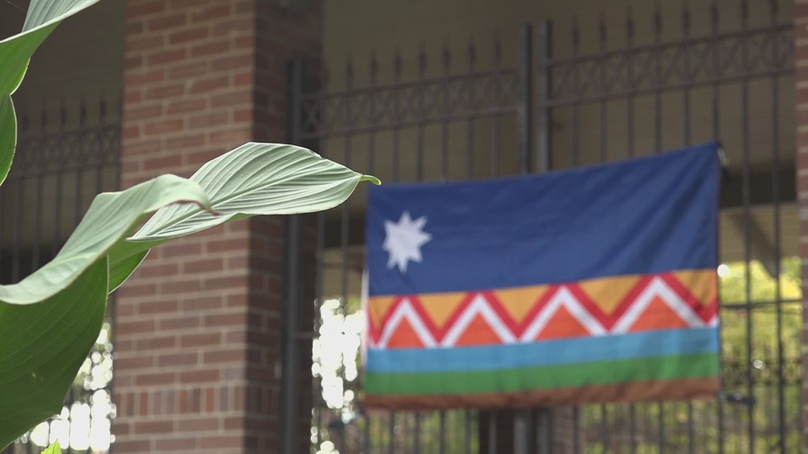 Here's how the Hispanic Heritage flag was made | ksdk.com