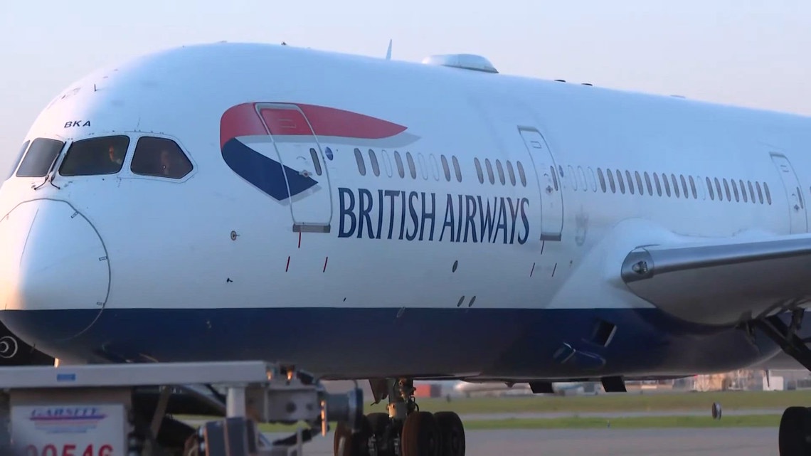 1st nonstop British Airways flight from St. Louis departs for London ...