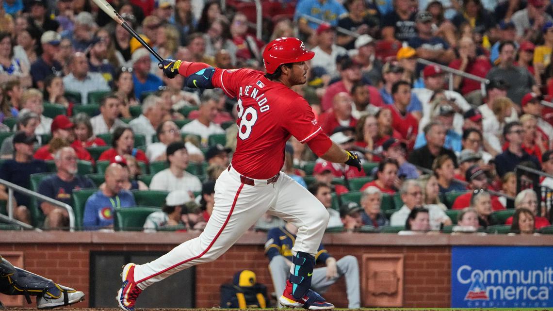 Nolan Arenado's 3-run double helps Cardinals beat Brewers 7-1 in Friday ...