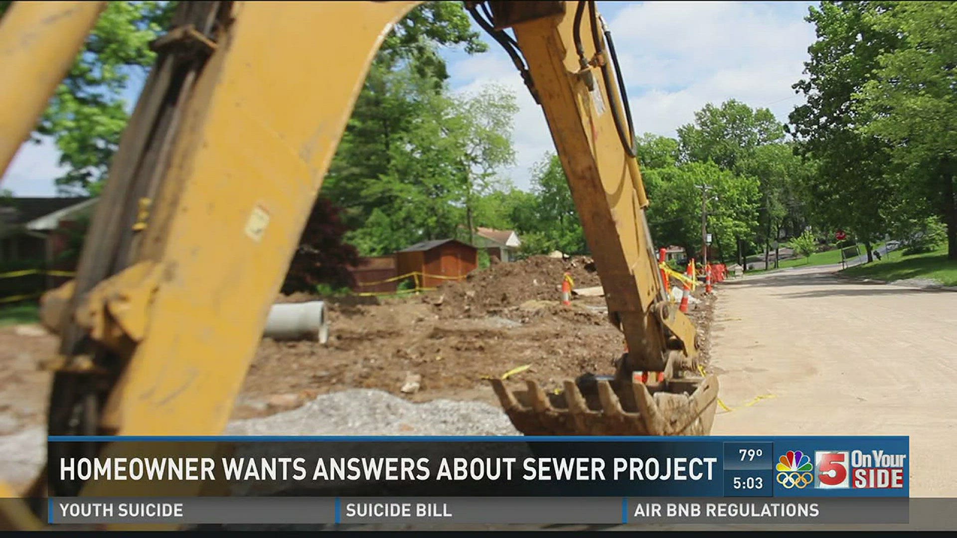 Homeowner says MSD sewer project has cost her thousands | ksdk.com