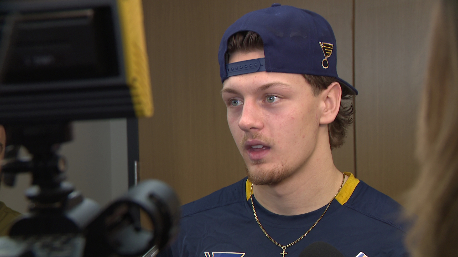 Postgame interview: St. Louis Blues forward Zach Bolduc (April 5, 2025 ...
