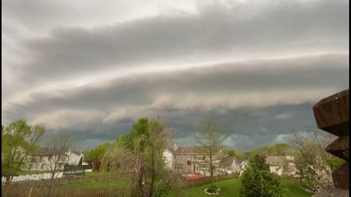 St. Louis area weather: Cool clouds ahead of storms, rain | ksdk.com