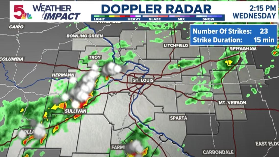 St. Louis live storm radar on June 4 | Multiple tornado warnings issued | ksdk.com