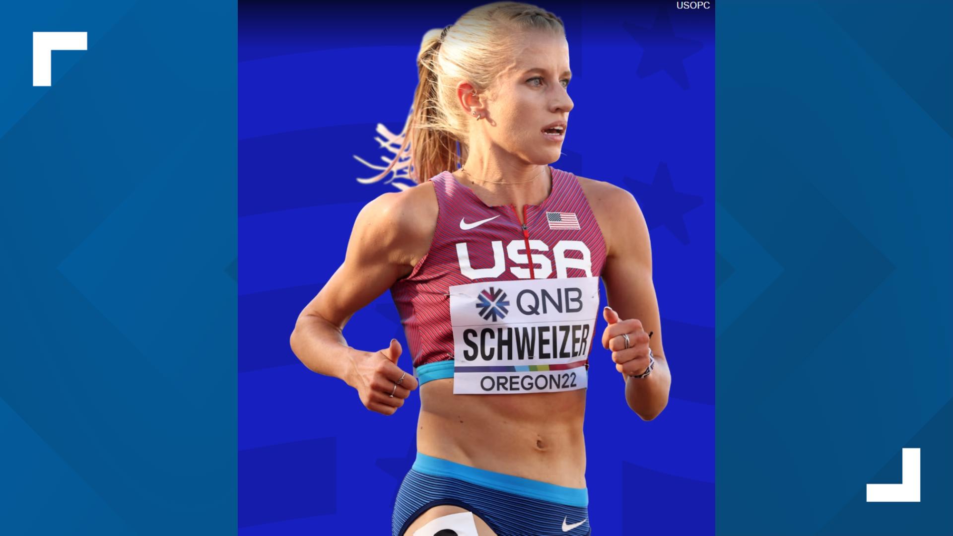 Who is Karissa Schweizer | Team USA track and field | ksdk.com