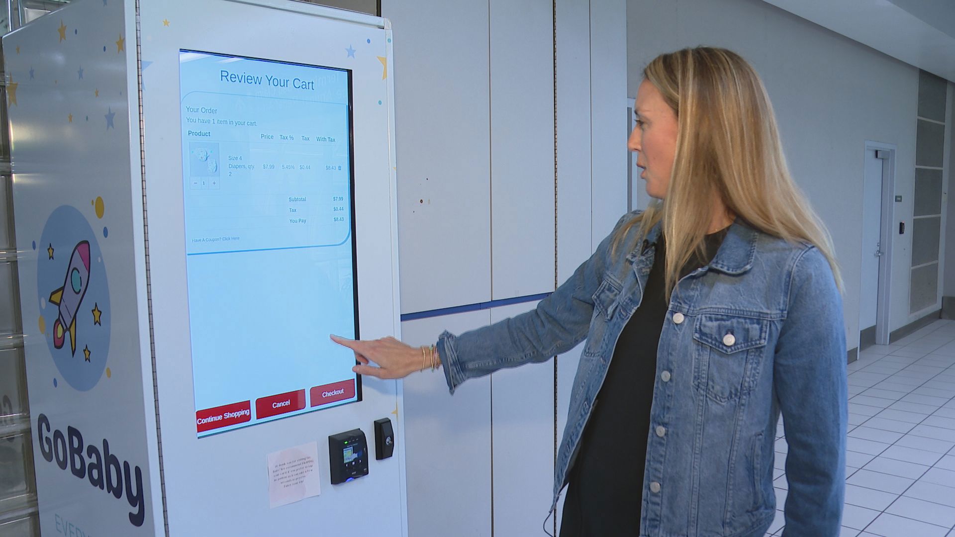 St. Louis airport debuts baby supply vending machine after mom's ordeal ...