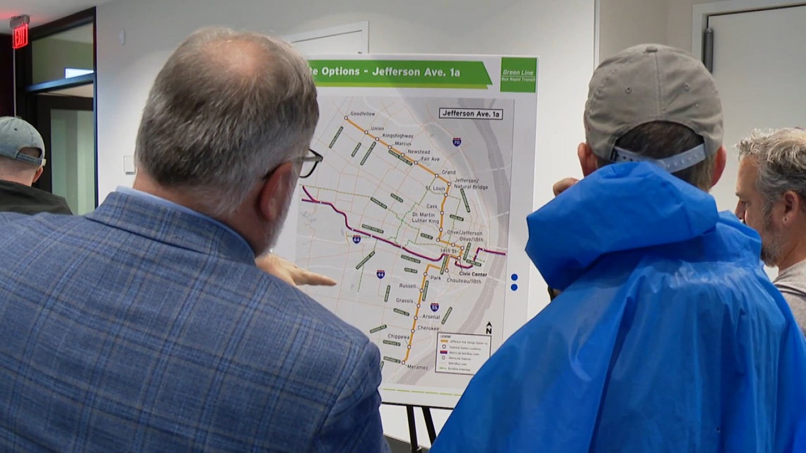 St. Louis residents weigh future of redesigned Green Line transit ...