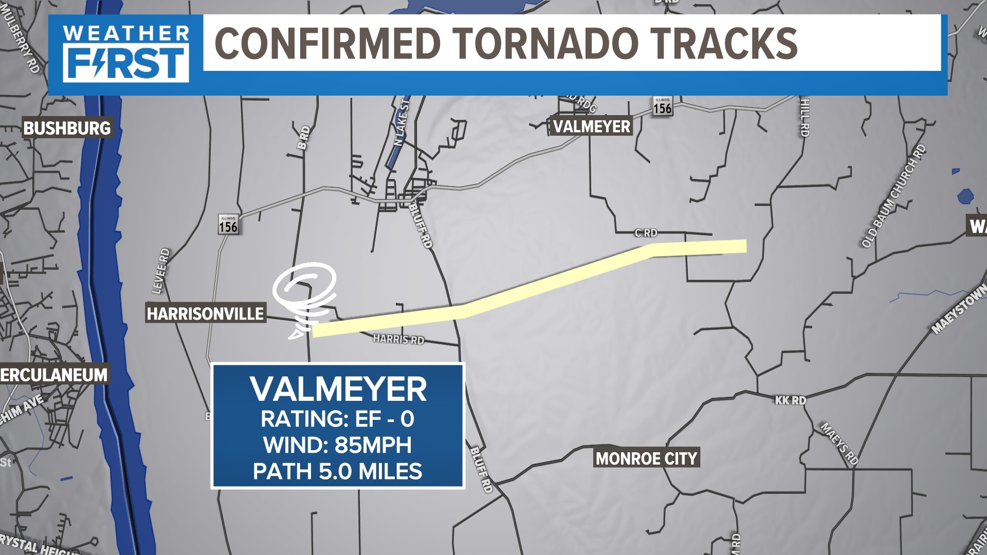 Breaking down St. Louis area tornados from Saturday's storms | ksdk.com