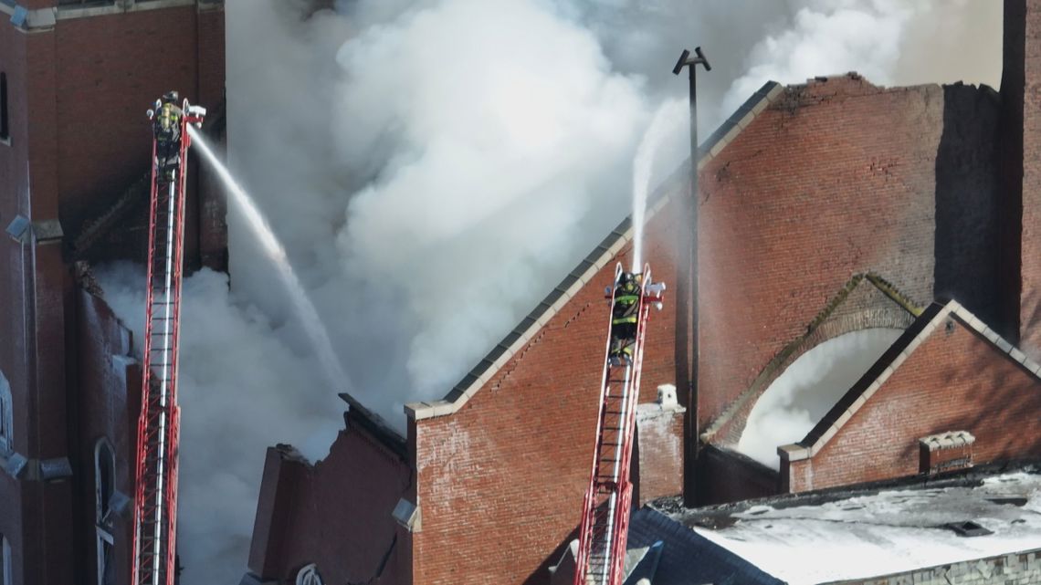 Vacant north St. Louis church suffers partial collapse during Monday ...