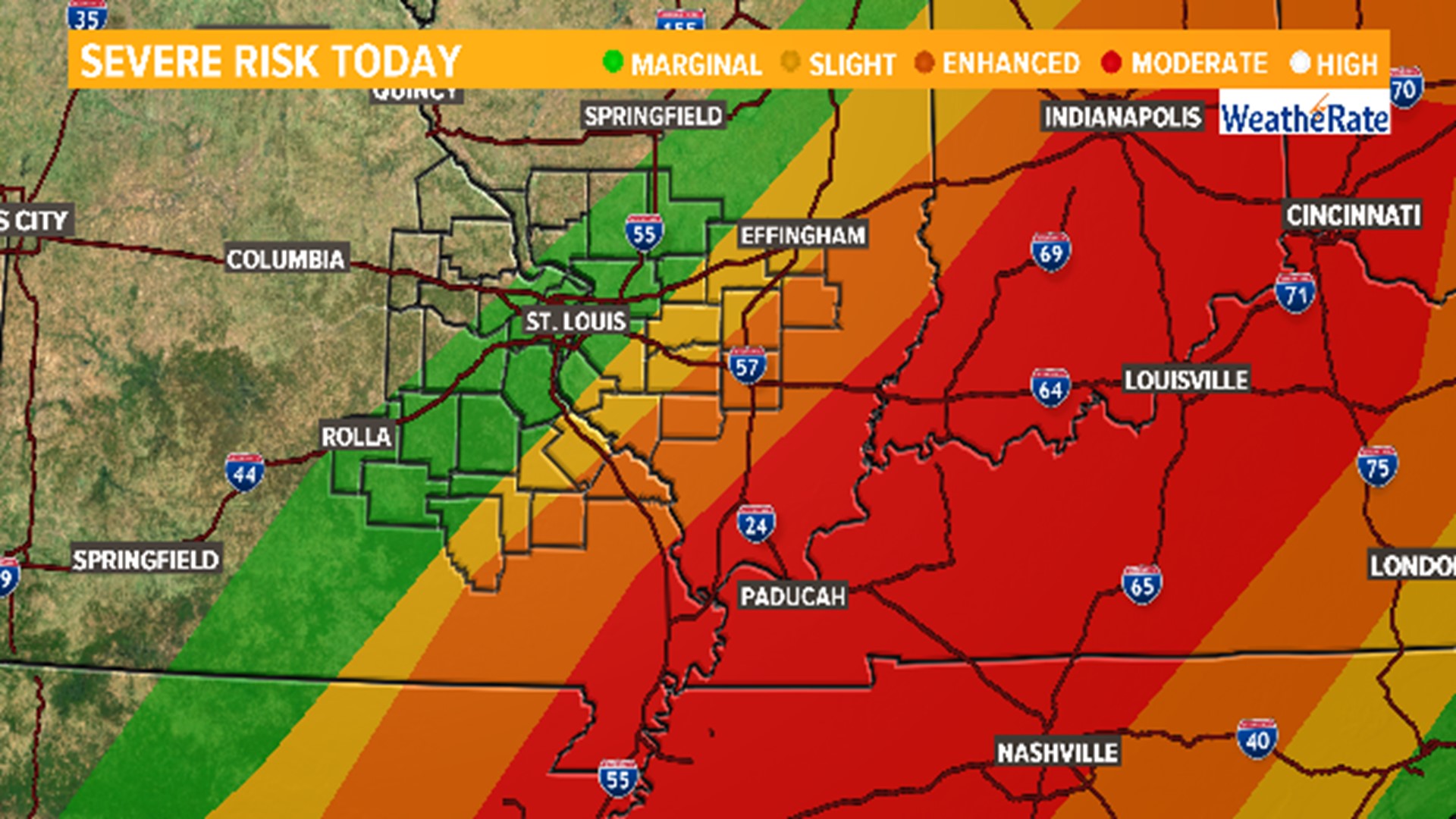 Strong thunderstorms expected this afternoon | ksdk.com