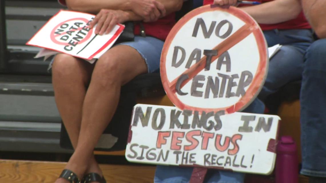 Festus to vote on recalling mayor, 2 councilmembers amid data center ...