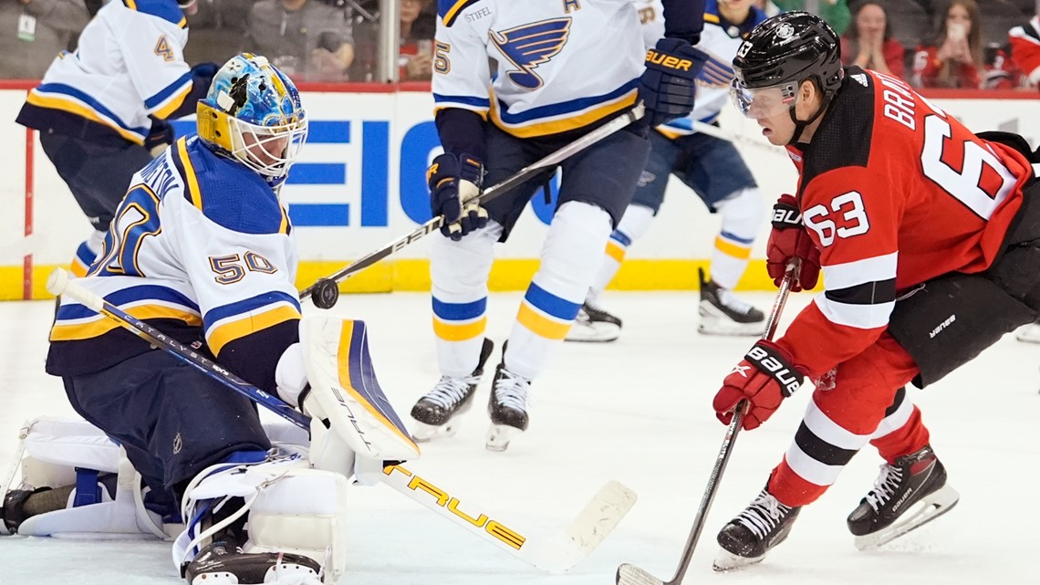 Blues lose to struggling Devils, 4-1 | ksdk.com