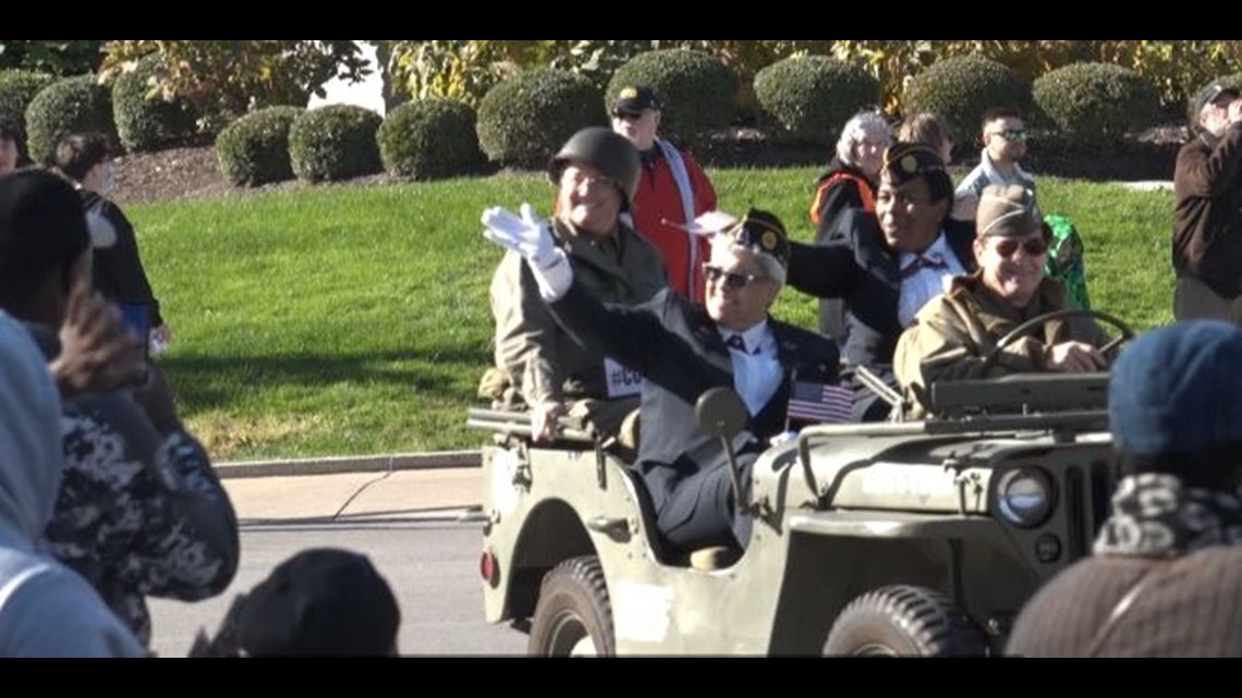 The 38th annual Veterans Day Parade held in person | ksdk.com