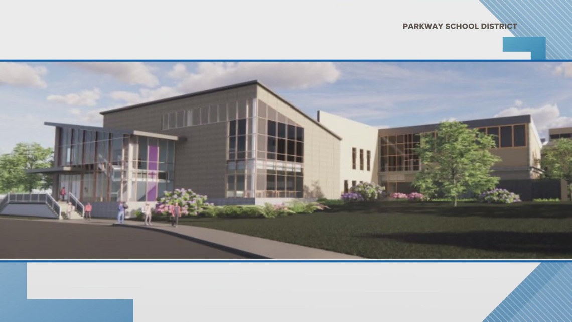 Parkway North High School uses Prop S funding to upgrade entrance ...
