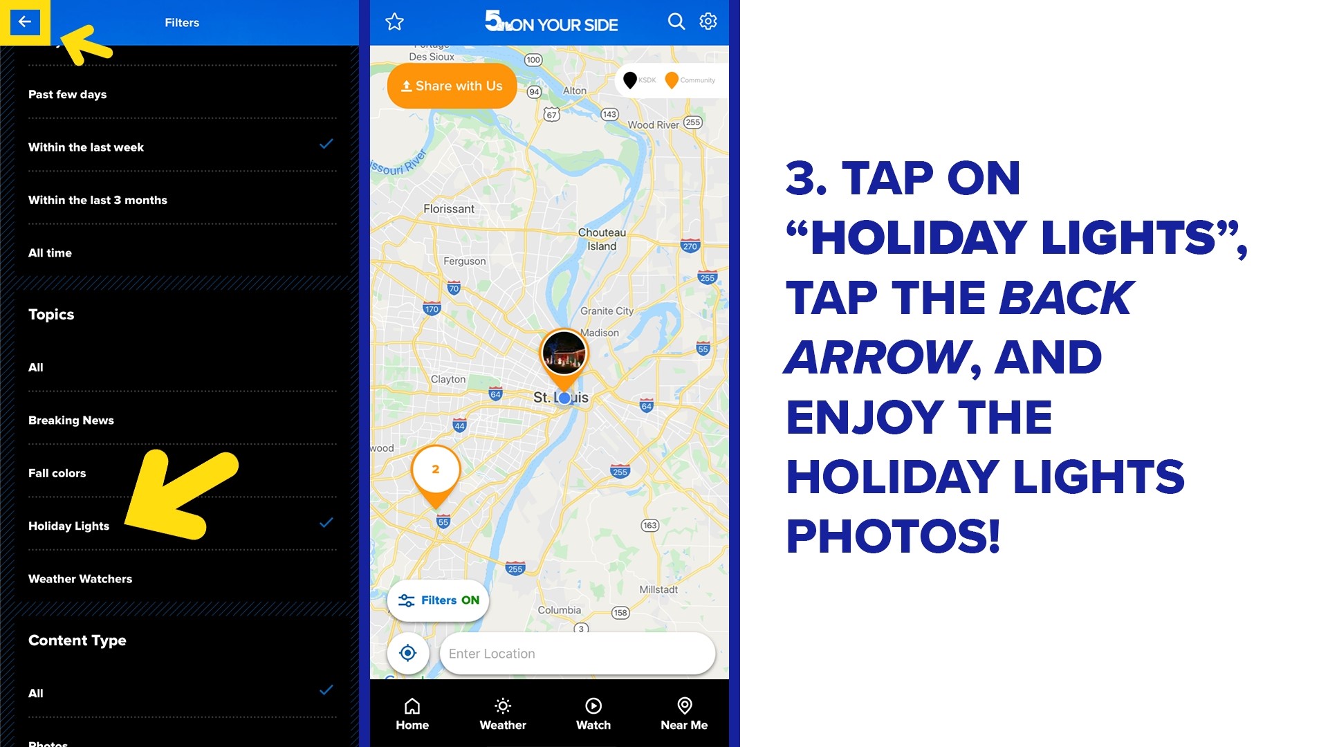 How to view St. Louis lights displays sent to 5 On Your Side | ksdk.com